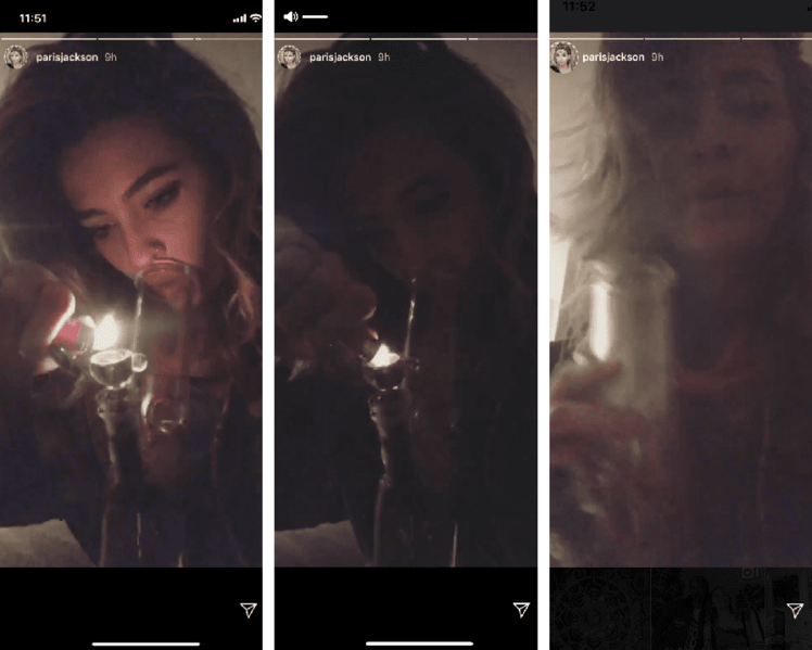 Paris Jackson Smokes Weed Amid 'Leaving Neverland' Controversy | In ...